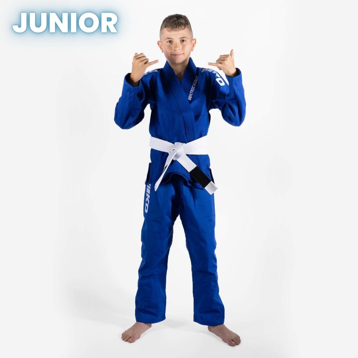 Kimono Jiu Jitsu Knockout Copii V2 – Knockout Fightgear