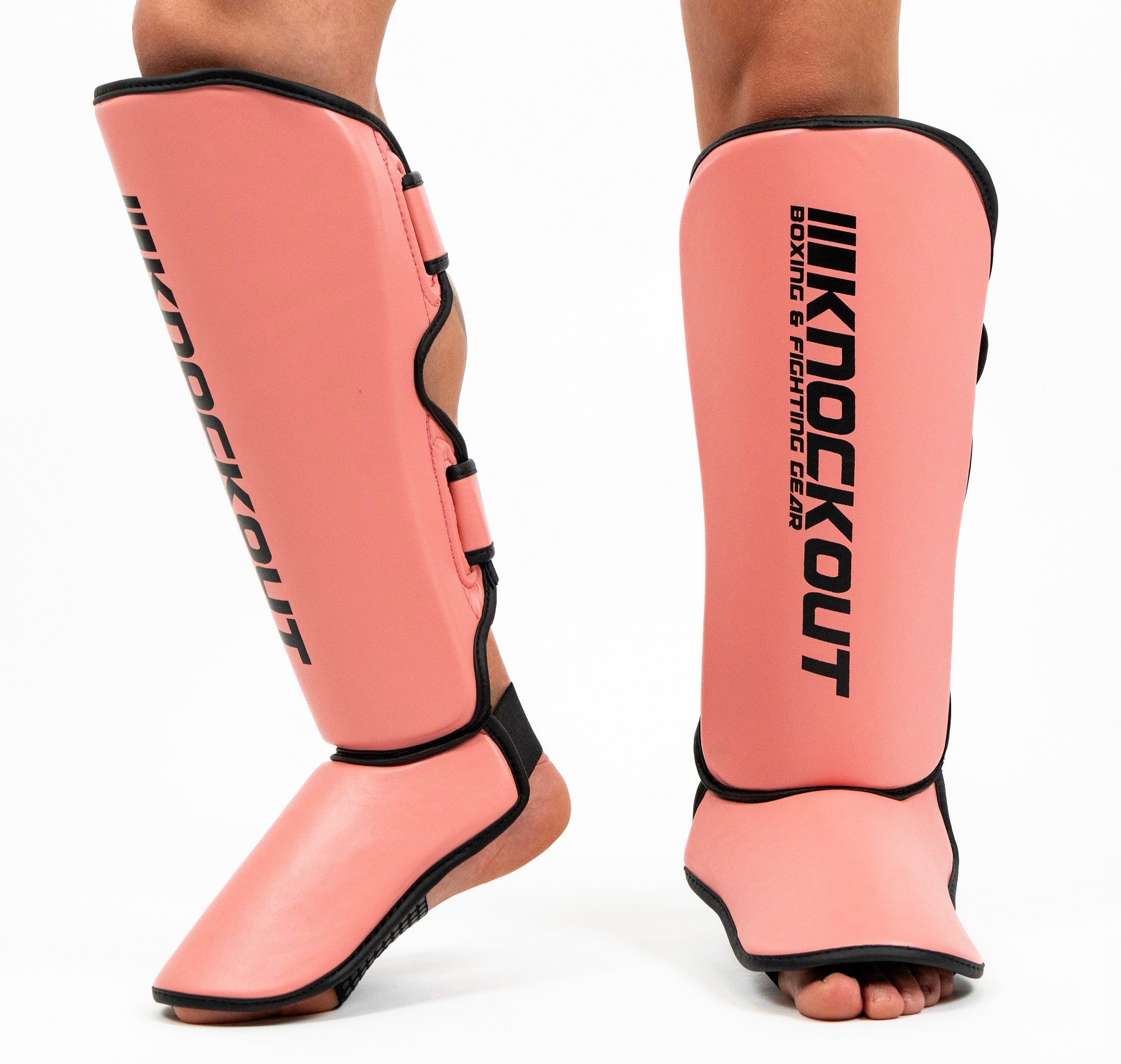 Knockout Shin Guards Kickbox Kicker Pink – Knockout Fightgear